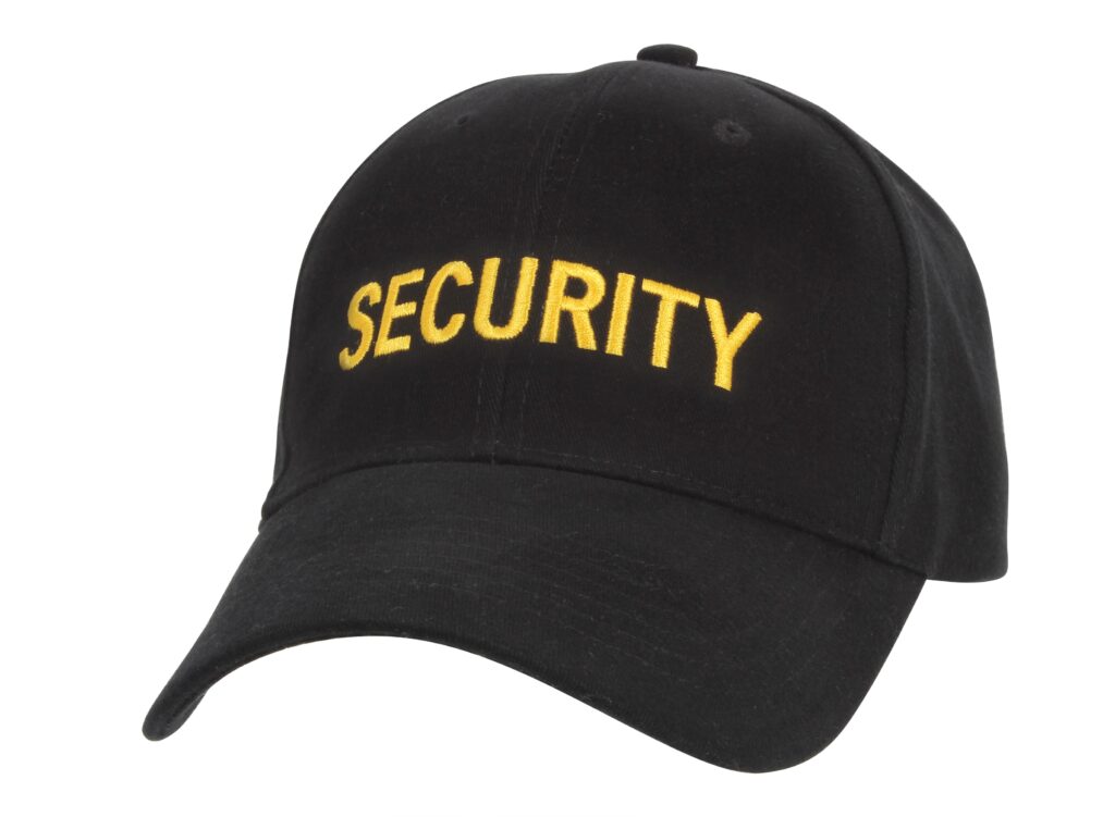 Rothco Security Insignia Cap | Uniform Tactical Supply